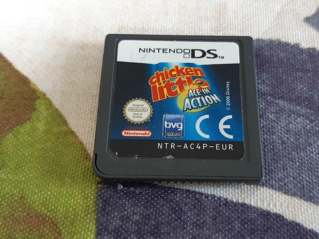 ## NINTENDO DS # Chicken Little Ace In Action # EUR Cartridge PROMO £2. ...