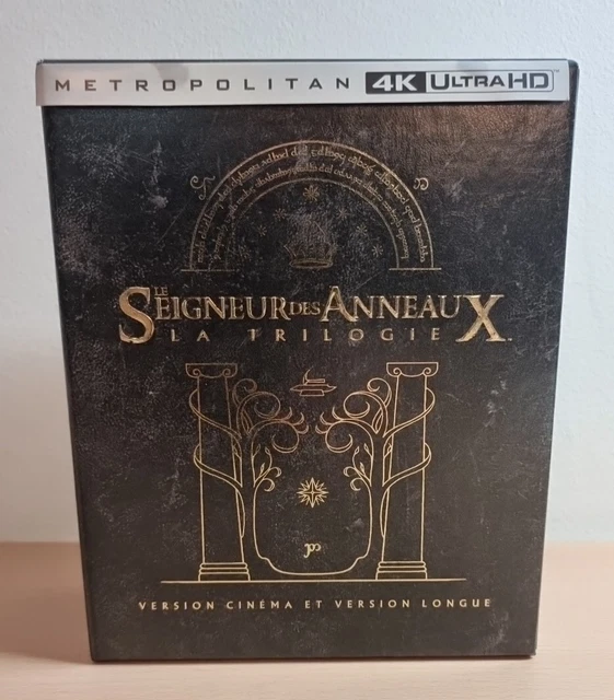 COFFRET 4K LE Seigneur Des Anneaux La Trilogie Version Cinema Et Longue EUR 149,99 - PicClick FR