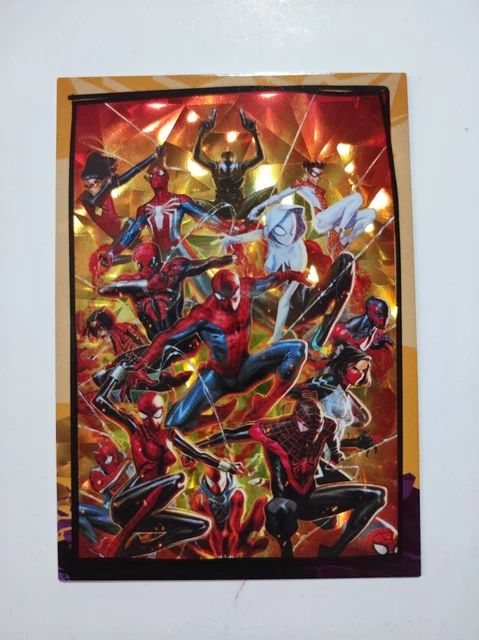 SPIDER-MAN BENVENUTI NELLO Spider-verse card LIMITED EDITION PANINI ...