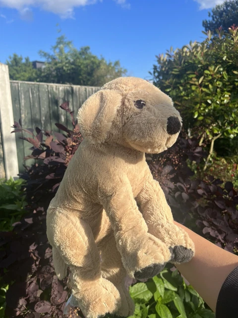 IKEA GOSIG GOLDEN Dog Plush 14” Labrador Teddy Brown Feet £14.95 ...