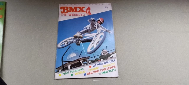 OLD SCHOOL BMX” BMX Bi Weekly” Magazine Volume 4 Issue 19 £10.00 ...