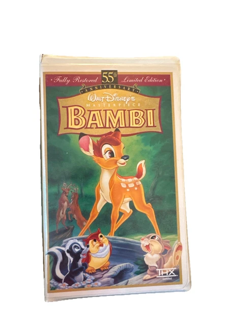 DISNEY MASTERPIECE COLLECTION Bambi 55th Anniversary Limited Edition ...