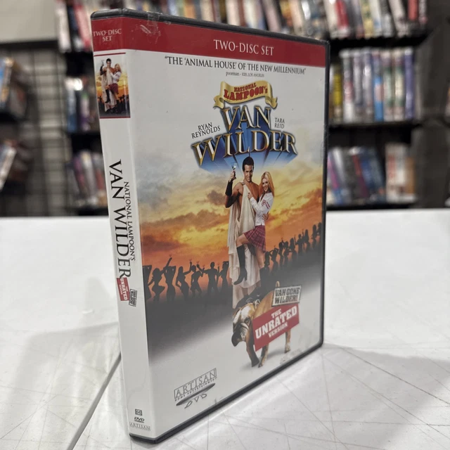 NATIONAL LAMPOON'S VAN Wilder Unrated 2-disc DVD 🇺🇸 BUY 5 get 5 FREE 🇺🇸 ...
