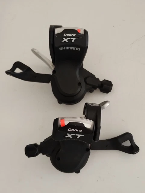 SHIMANO DEORE XT SL-M770 GEAR SHIFTERS 3x9 SPEED MOUNTAIN XC MTB DH RETRO BIKE $132.31 - PicClick AU