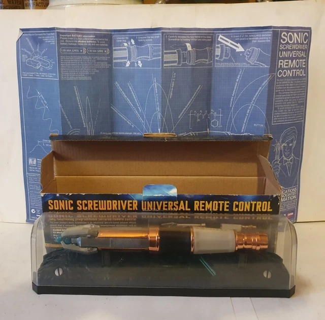 DOCTOR WHO SONIC Screwdriver Universal Remote The Wand Company 11th ...