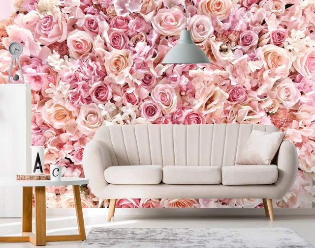 3D ROSE GARDEN O460 Wallpaper Wall Murals Removable Wallpaper Sticker ...