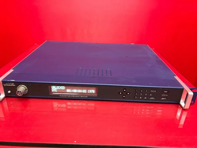 SYMMETRICOM XLI 602-HAE-GBGRAM-100 SAASM TIME AND FREQUENCY Receiver ...