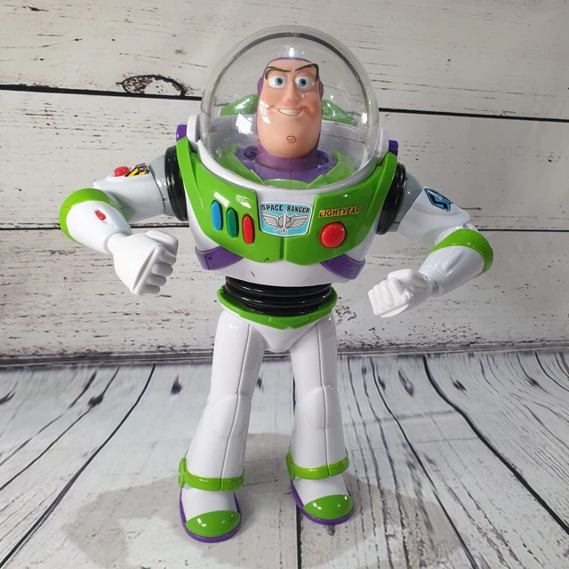 THINKWAY TOYS DISNEY Pixar Toy Story 12" Buzz Lightyear Talking With ...