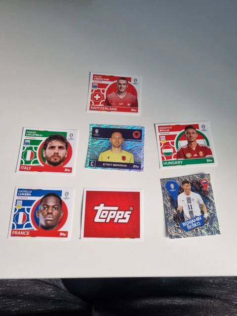 TOPPS UEFA EURO 2024 Germany Official Stickers Collection Euro 2024 ...