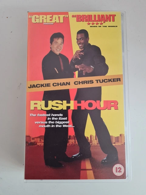 RUSH HOUR VHS Video Tape - Jackie Chan/Chris Tucker - Martial Arts ... RUSH HOUR VHS Video Tape - Jackie Chan/Chris Tucker - Martial Arts ...