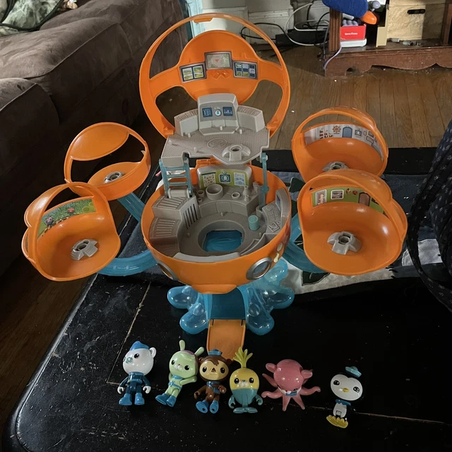 OCTONAUTS LOT OCTOPOD Playset w/ Lights and Sounds 10 Figures $80.00 ...