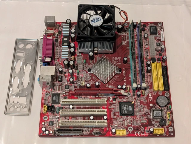 MSI K7N2GM-L SOCKET 462 Retro Motherboard for Athlon XP Tested and ...