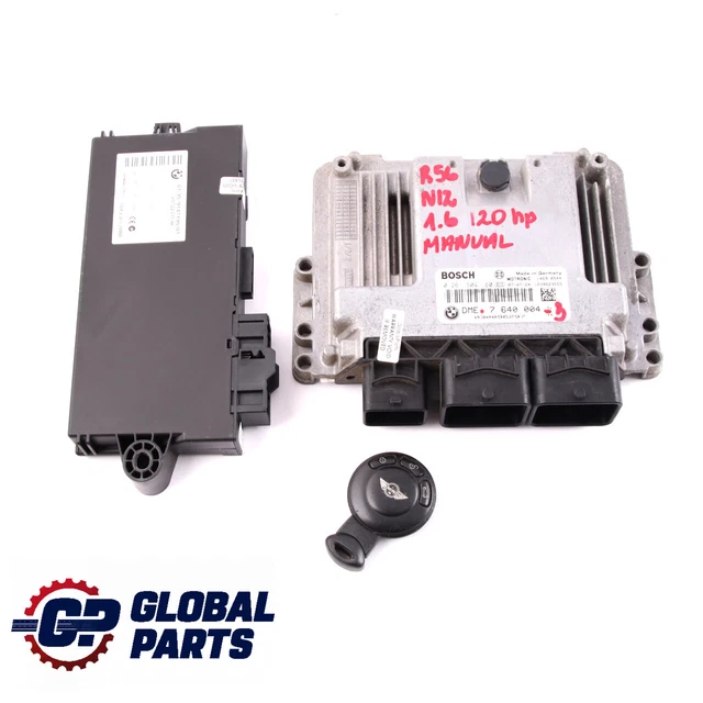 MINI COOPER R56 Engine N12 1.6 120HP Petrol ECU Kit DME 7640004 CAS3 ...