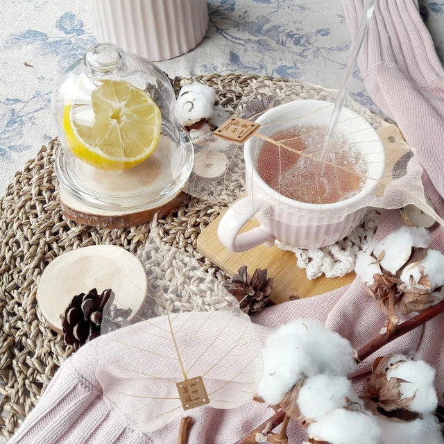 CREATIVE LEAF SHAPE Tea Infuser Tea Infuser Household Tea Infuser for ...