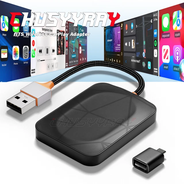 WIRELESS CARPLAY ADAPTER USB Dongle Plug & Play For BMW X6 2017-2024 £ ...