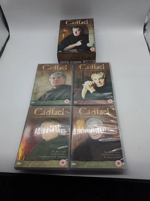 CADFAEL - THE Complete Collection - Series 1 To 4 DVD R2 UK VGC FREEPOST EUR 11,83 - PicClick IT