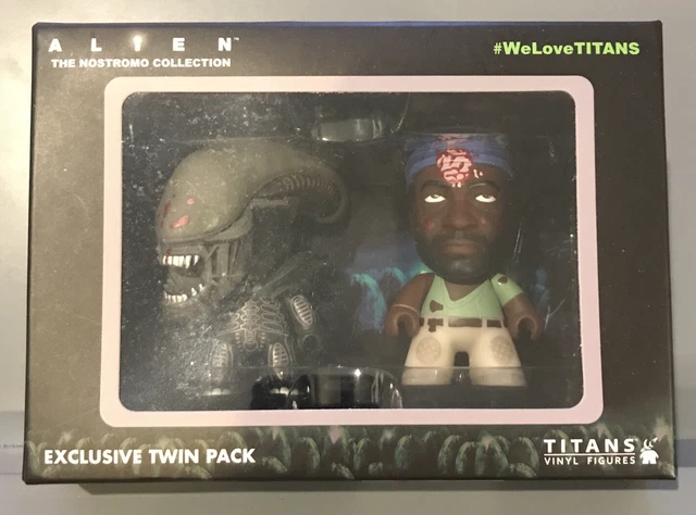 NEW TITANS ALIEN Nostromo Collection Twin Pack Xenomorph & Parker 3 ...