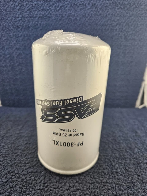 FASS PF-3001 XL Particulate Filter to Reduce Pump Noise and Lower ...