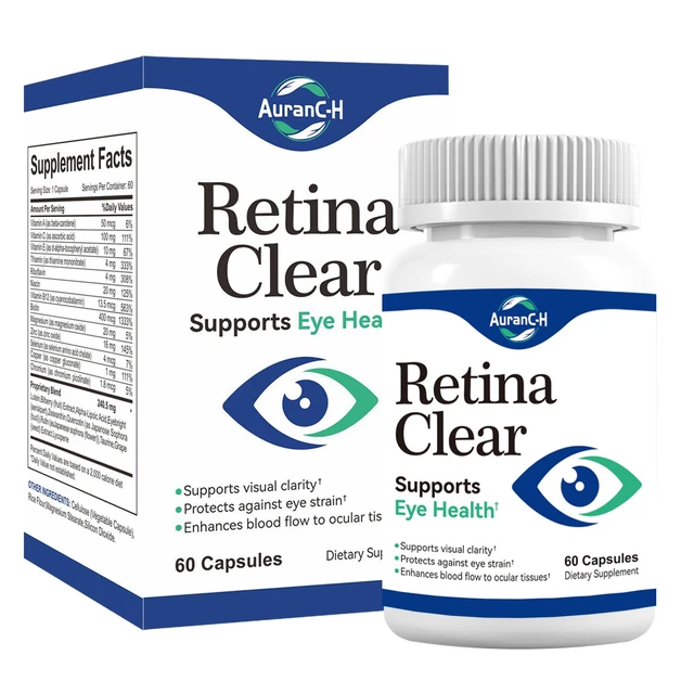 VISION SUPPORT CAPSULES: Enhances Clarity,Focus & Relieves Eye Fatigue ...