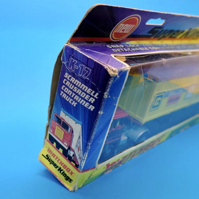 MATCHBOX SUPER KINGS K17 Scammell Crusader Container Lkw - Verpackt EUR ...
