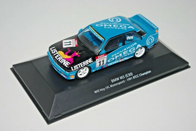 ATLAS 1 43 BTCC Champions BMW M3 E30 LISTERINE OMEGA WILL HOY atlas-1-43-btcc-champions-bmw-m3-e30-listerine-omega-will-hoy