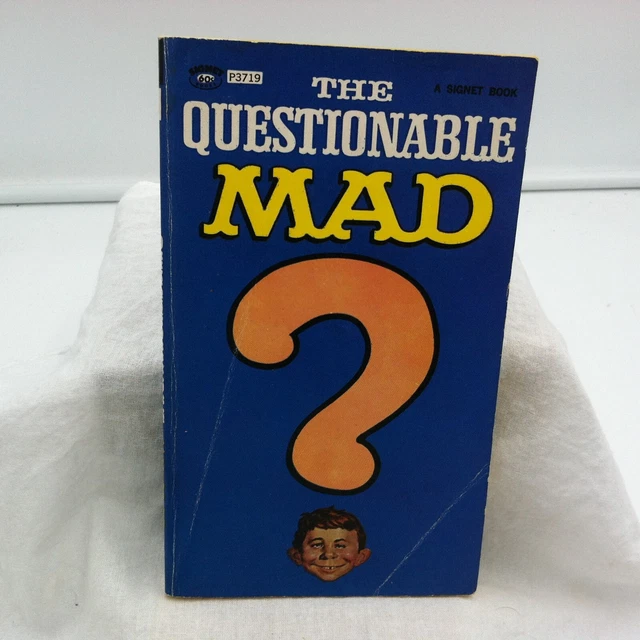 1967 SIGNET &THE Questionable Mad" Mad Magazine comic paperback book £3 ...