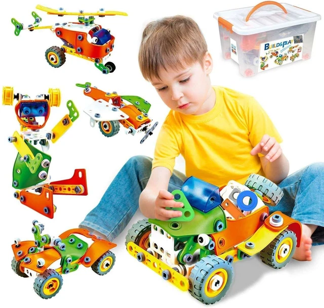 BUILDING TOYS STEM Construction Engineering Toy - compatible Meccano ...