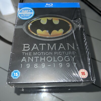 BATMAN THE MOTION Picture Anthology 1989-1997 Blu-ray Uk Box Set ...