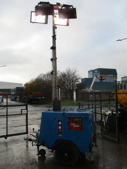 HIMOINSA LIGHTING TOWER Yanmar diesel towable Tower light VT1 delivery ...