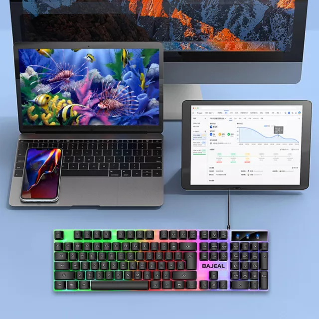 MECHANICAL KEYBOARD ERGONOMIC Keyboard 98 Keys for Computer Laptop for ... MECHANICAL KEYBOARD ERGONOMIC Keyboard 98 Keys for Computer Laptop for ...