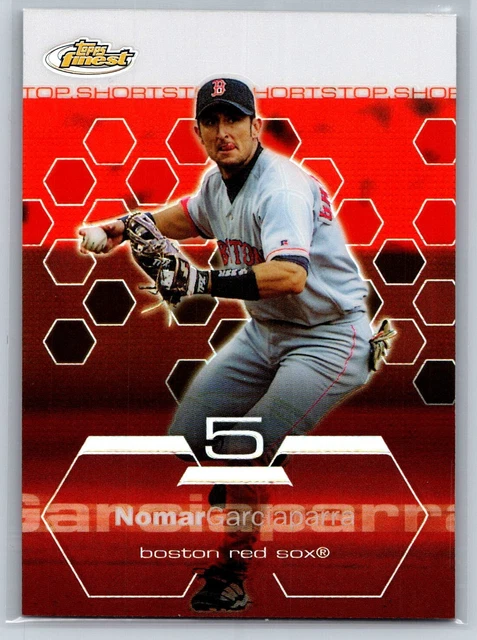 2003 TOPPS FINEST NOMAR GARCIAPARRA réfracteur Boston Red Sox #25 EUR ...