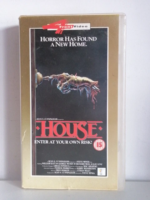 HOUSE - VHS Tape - Boxed &Tested - Horror Film £17.91 - PicClick UK