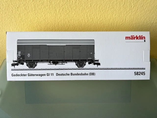 MÄRKLIN 58245 - Gedeckter Güterwagen GI 11 - Epoche III - Spur 1 EUR 219,00 - PicClick DE