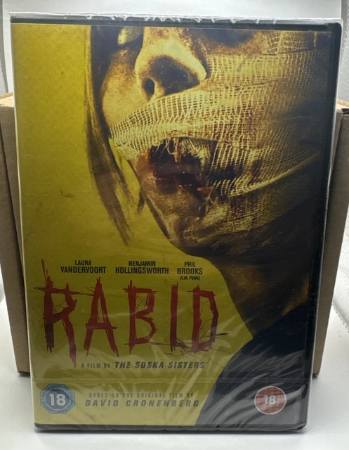 RABID DVD (2019) Laura Vandervoort, Soska Brand New & Sealed **FREE P&P ...