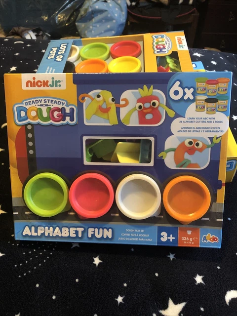 NICK JR. READY Steady Play Dough Alphabet Fun BNWT Sealed 3+ £12.00 ...