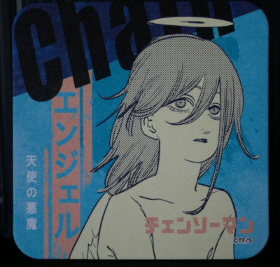 JAPAN TATSUKI FUJIMOTO: Chainsaw Man Paper Art Coaster (28) "Angel ...