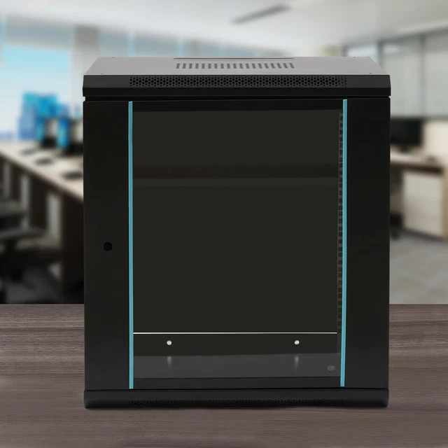 12U SERVER RACK Data Network Cabinet for 19-inch devices 650 x 600 ...