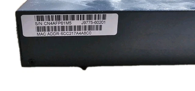 HP 2530-48G J9775A – 48-Port Gigabit Switch – Top Netzwerk-Switch EUR ...