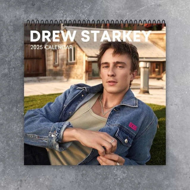 DREW STARKEY WALL Calendar 2025, Celeb 2025 Calendar, Outer Banks Movie ...