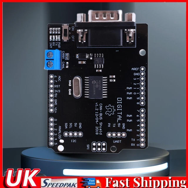 Mcp2515 Can Bus Shield Useful Can Bus Controller Shield Board Module For Arduino £887 Picclick Uk 1041