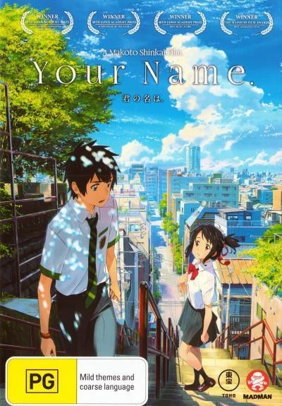 YOUR NAME DVD | Anime | Region 4 £23.95 - PicClick UK