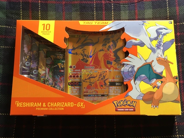 RESHIRAM & CHARIZARD Gx Premium Collection Box Pokémon TCG EUR 74,85 ...