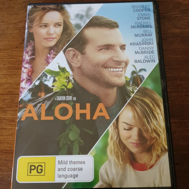 ALOHA BRADLEY COOPER DVD R4 Like New! FREE POST $9.95 - PicClick AU