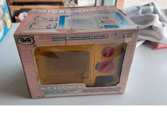 MICROONDA FORNO GIOCATTOLO Bambini Vintage Giocattoli D'epoca Giochi Preziosi EUR 30,00 ...