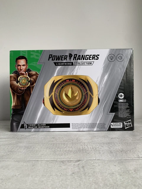 POWER RANGERS LIGHTNING Collection Master Morpher Tommy Oliver Green ...