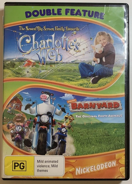 CHARLOTTE'S WEB BARNYARD 2 movie pack Classics DVD Region 4, Free Post ...