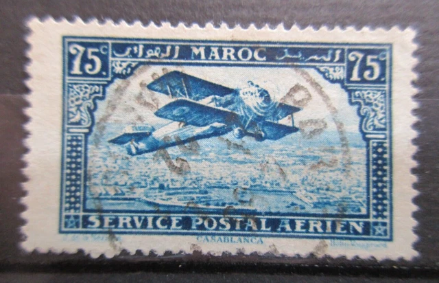 MAROC TIMBRE N° PA 4 oblitéré cote 15 € en bon état lot IX145 EUR 1,00 ...