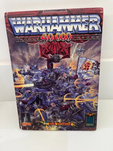 WARHAMMER 40K ROGUE Trader Hardback Book 1st Edition 1987 Games ...