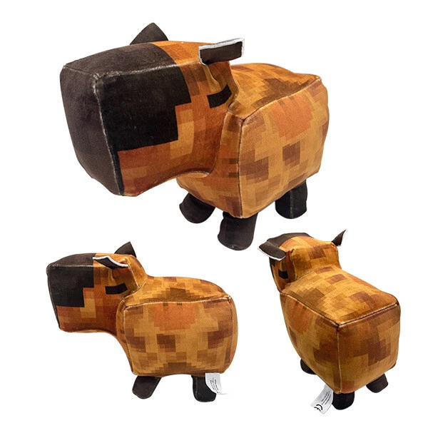 MINECRAFT CAPYBARA MINECRAFT Pixel Capybara Plush Toy Doll GIFT New 7 ...