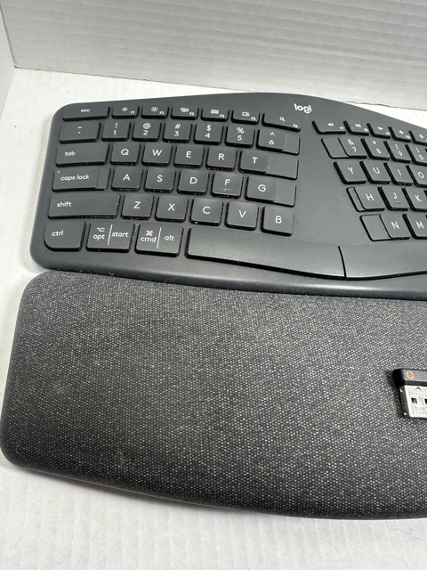 LOGITECH ERGO K860 Wireless Ergonomic Split Keyboard Bluetooth With usb ...